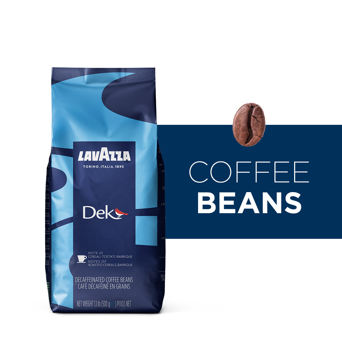 Lavazza Decaffeinated Coffee Beans DEK – Piano Coffee